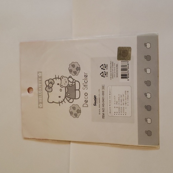 Hello Kitty | Wall Decor | Vintage Hello Kitty Deco Sticker | Poshmark